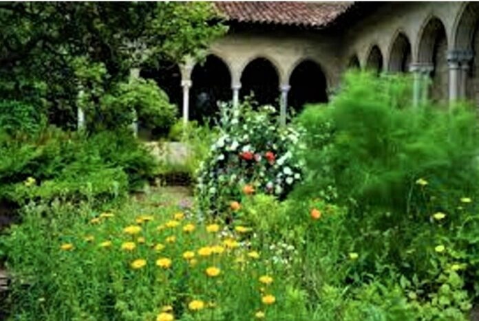 The Quad Gardens of Dalgan by Elizabeth McArdle - Columban Missionaries