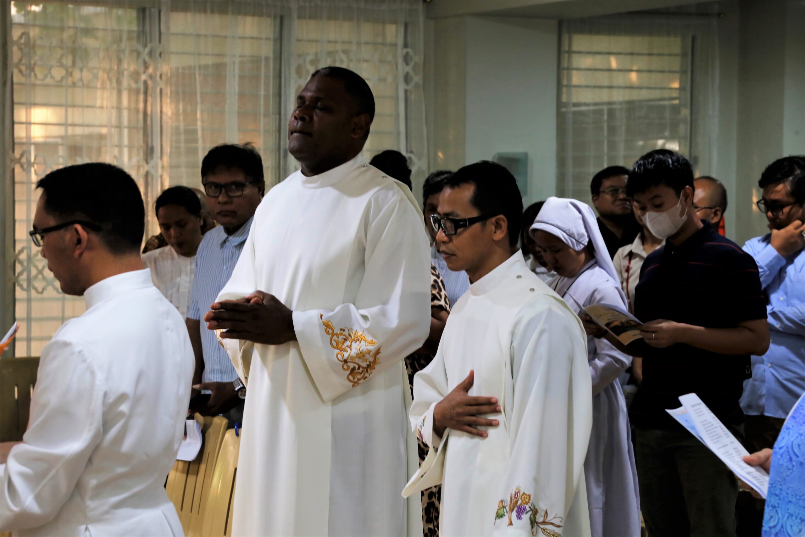 Rev Iowane Naio from Fiji Islands and Rev Francis Xavier La Aung Nbwi from Myanmar - Columban ...